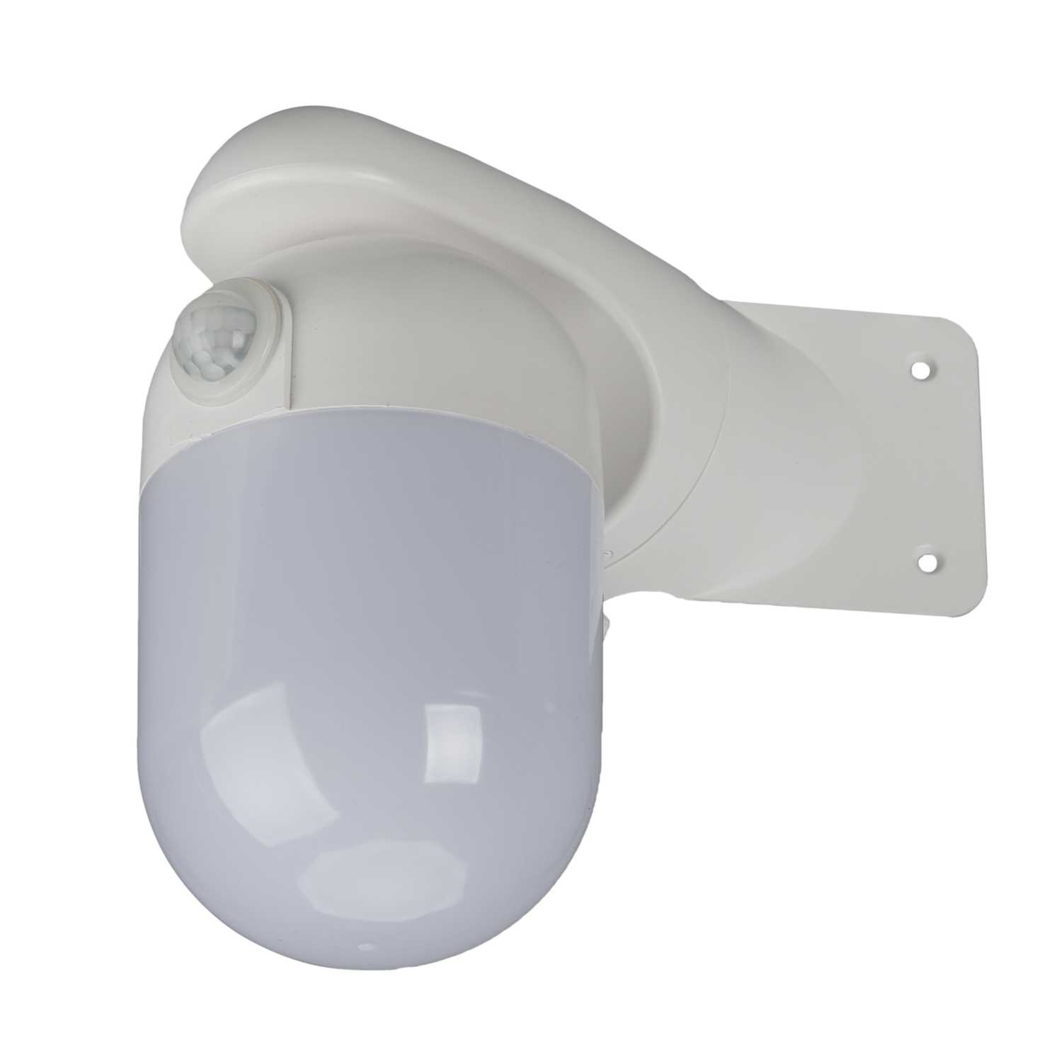 Eterna 10W LED Well Glass Fitting with PC Diffuser White and PIR 4000K ...