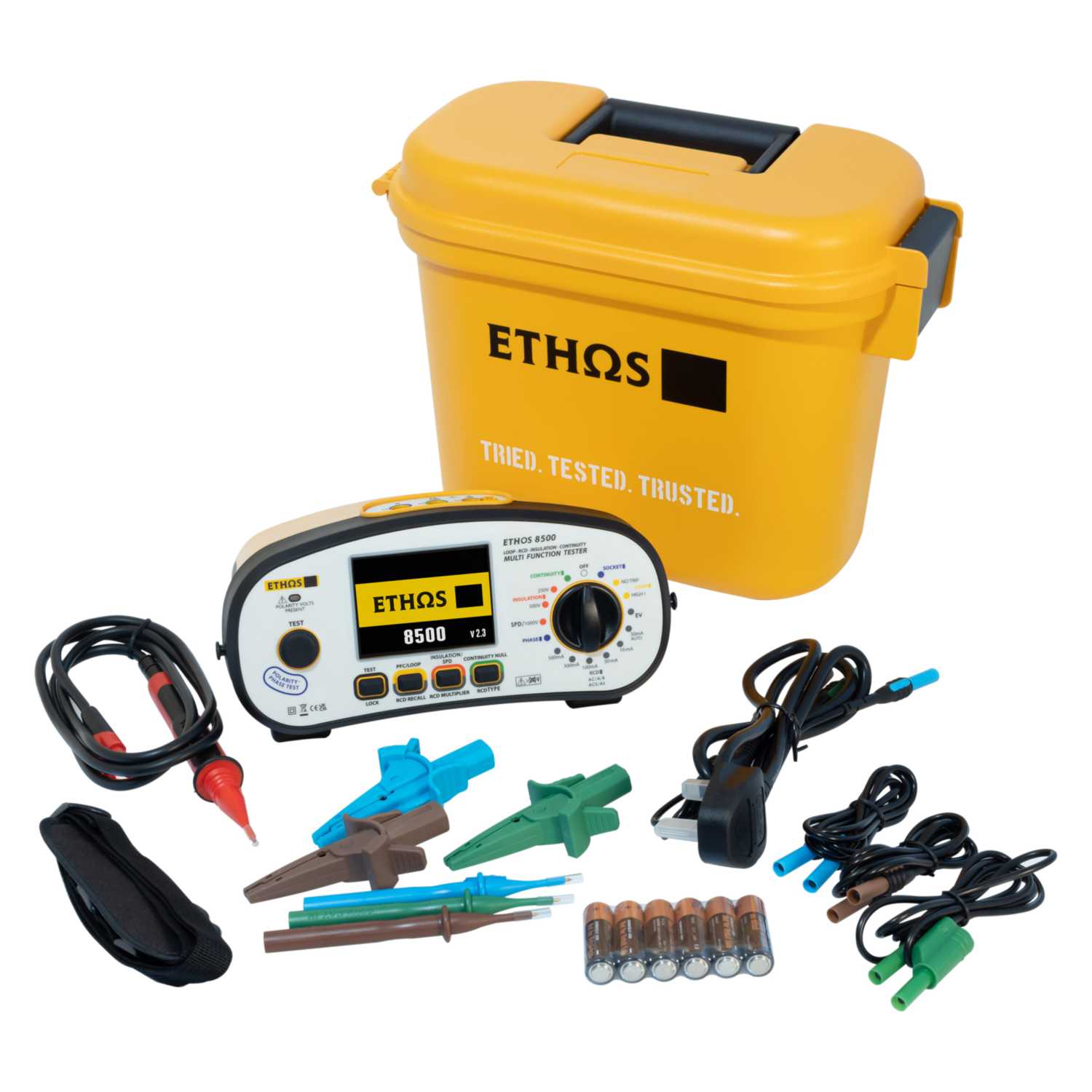 8500 Multifunction Installation Tester with EV Testing Capability ...