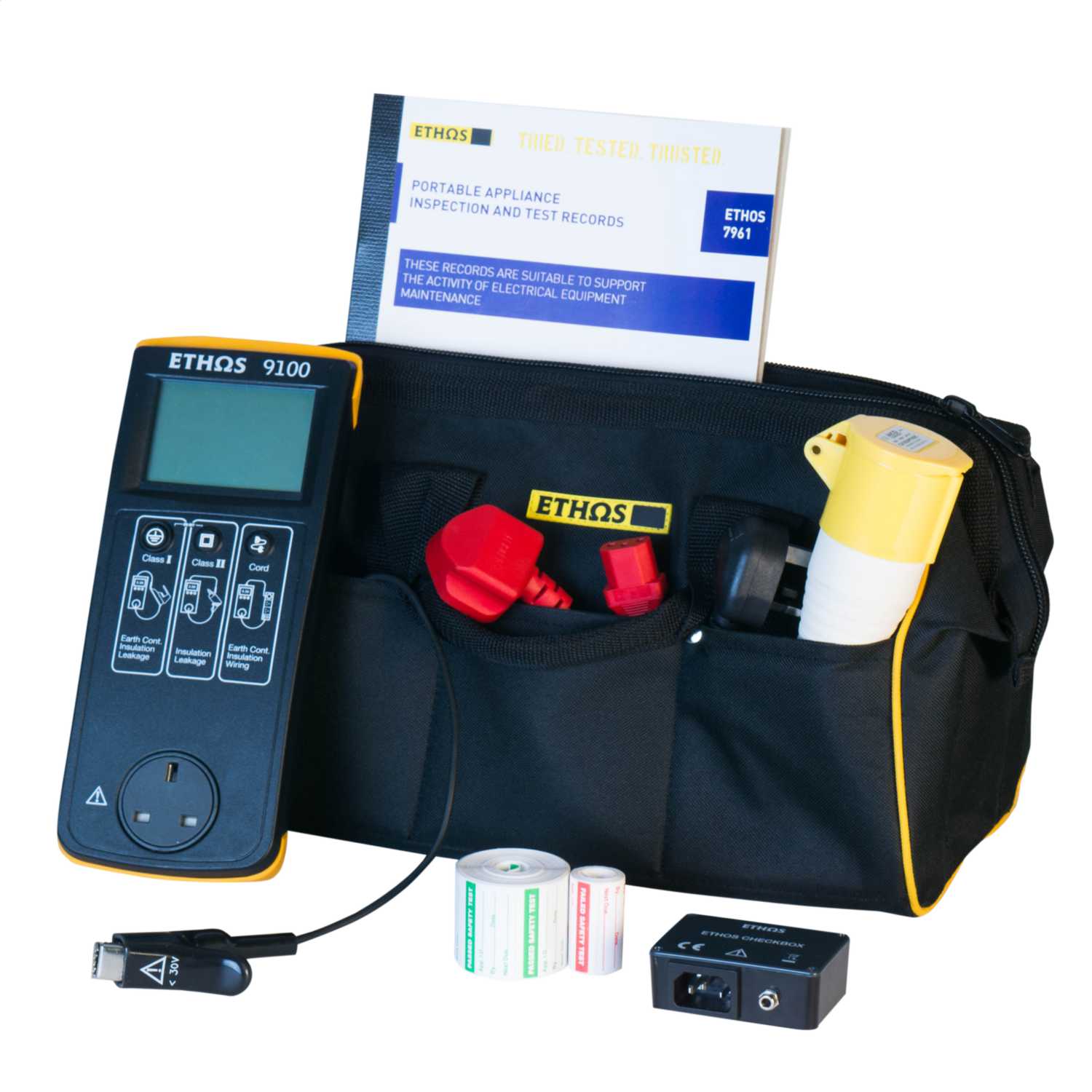 Ethos 9100K Hand Held PAT Tester Kit (ETHOS 9100K) | CEF