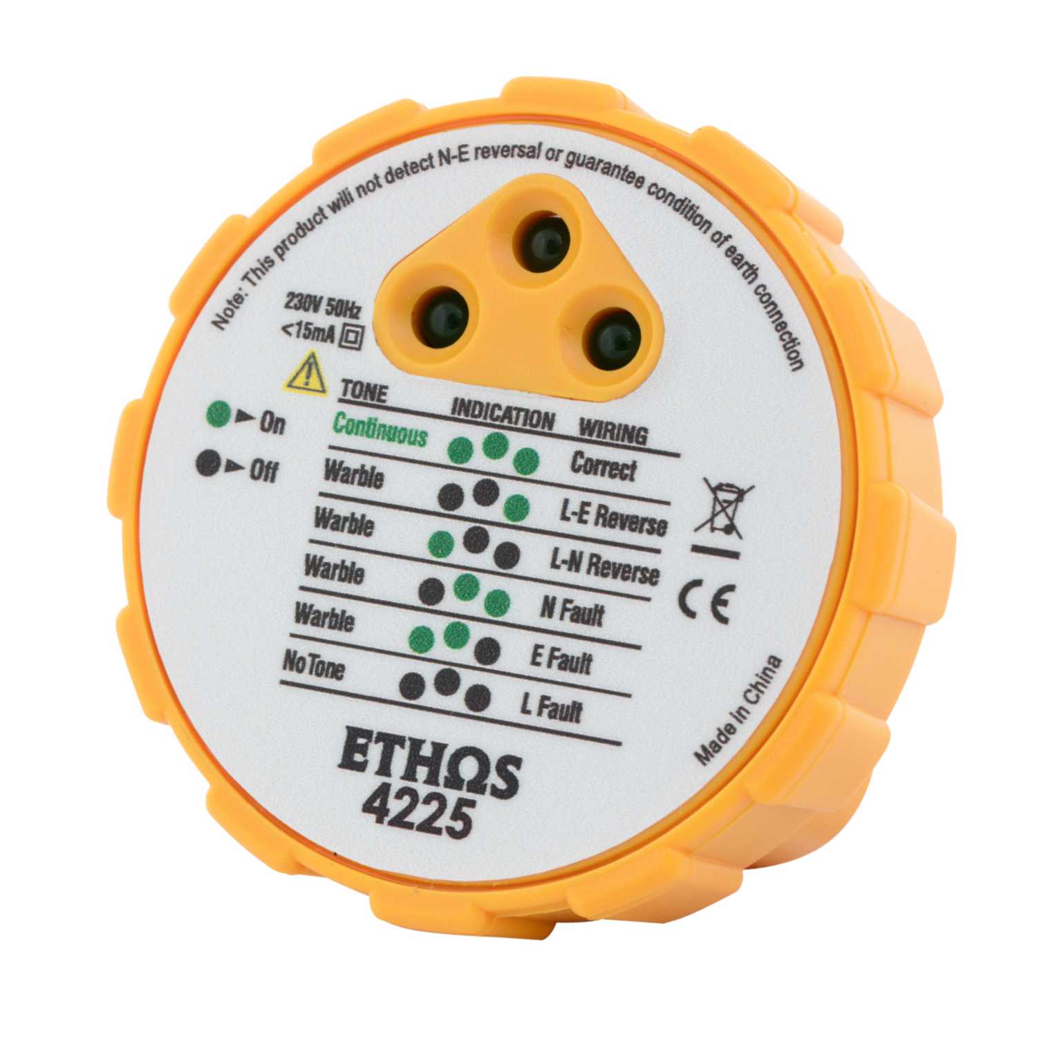 Ethos 4225 Socket Tester Audible (ETHOS 4225) | CEF