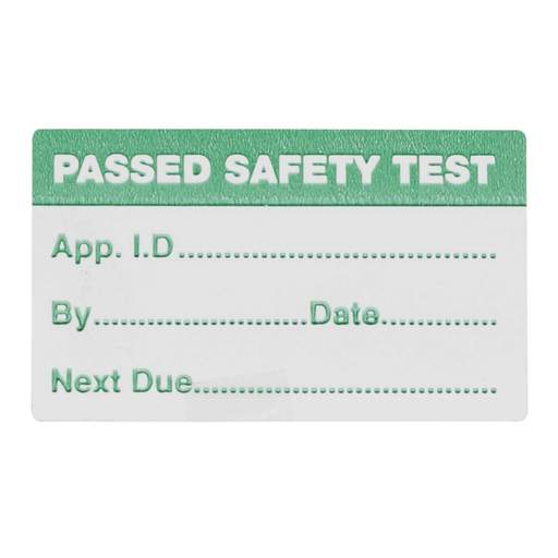 Ethos Pass Labels for PAT Testing (Roll of 500) (ETHOS 9056) | CEF