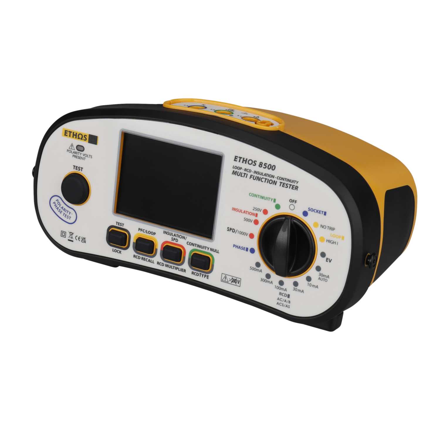 8500 Multifunction Installation Tester with 8600 EV Tester ( ETHOS 8560 ...