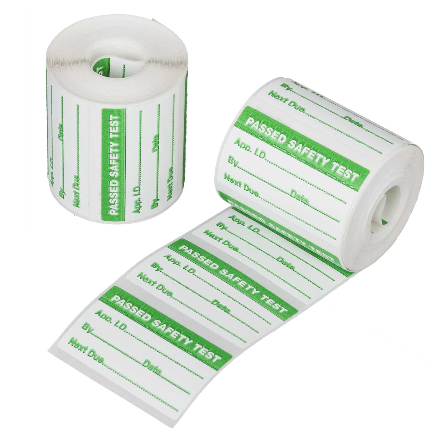 Ethos Pass Labels for PAT Testing (Roll of 500) (ETHOS 9056) | CEF