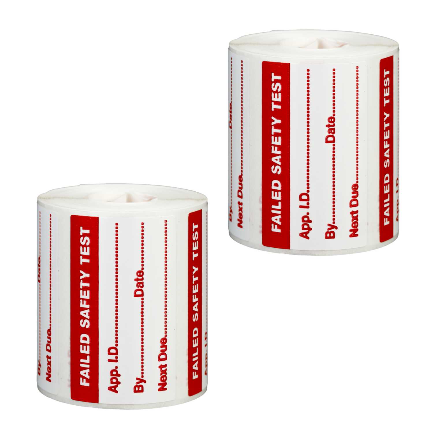 Ethos Fail Labels for PAT Testing (2 x Rolls of 250) (ETHOS 9057) | CEF