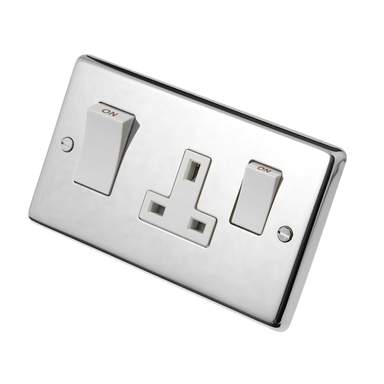 Eurolite 45A DP Cooker Control Unit White Insert Polished Stainless ...