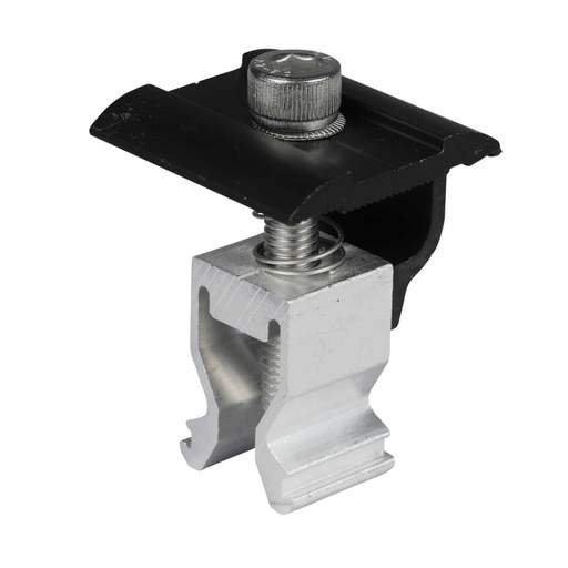 Fastensol FAS-UC-B 30 - 46mm Panel Universal Clamp Black (Pack of 80) (25412) | CEF