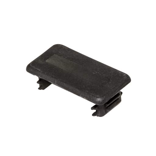 Finelite 41mm x 21mm PVC End Cap for Strut Black (Sold in 1's) (CF ...