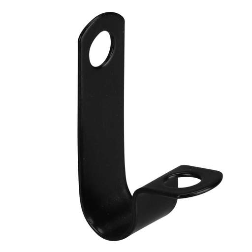 Zeroburn 9.4 - 9.9mm Single Cable P Clip Black (Pack of 50) (FPC37BN) | CEF