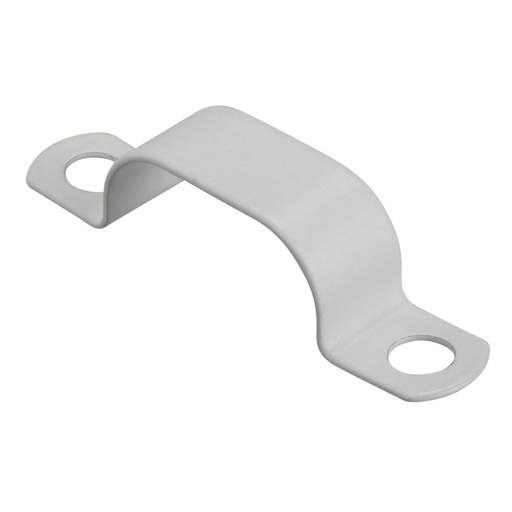 Zeroburn 9.6mm - 10.1mm Double Cable Fixing Saddle White (Pack of 50 ...