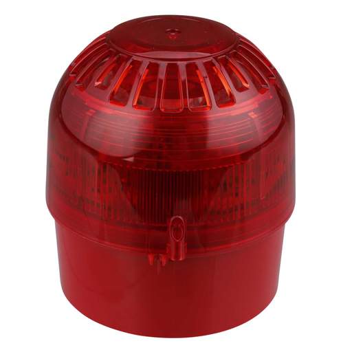 Klaxon Sonos Deep Base DC Sounder Beacon Red (PSC-0013) | CEF