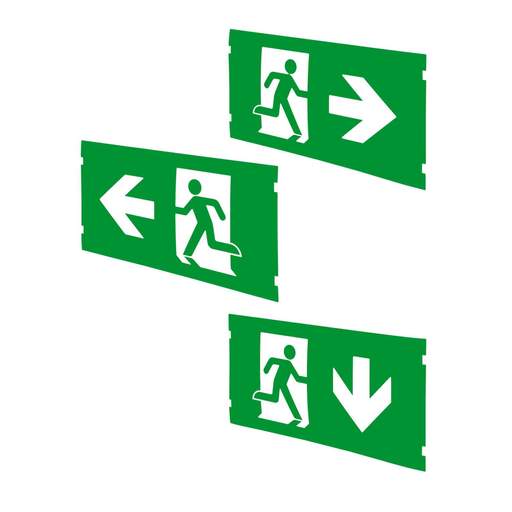 Lightsafe Spare Legend Pack for EBXLEDST Exit Box (EBXLEDLP) | CEF