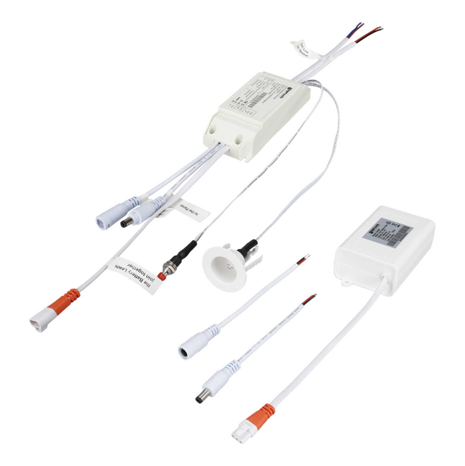 Lightsafe Universal Emergency Pack with Auto Self Test (EUEBP+EUEDT) | CEF