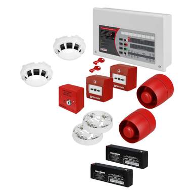 Firesafe 2 Zone Conventional Fire Alarm Kit (FCFP2K) | CEF