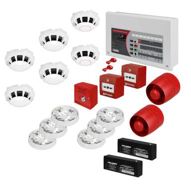 Firesafe 8 Zone Conventional Fire Alarm Kit (FCFP8K) | CEF