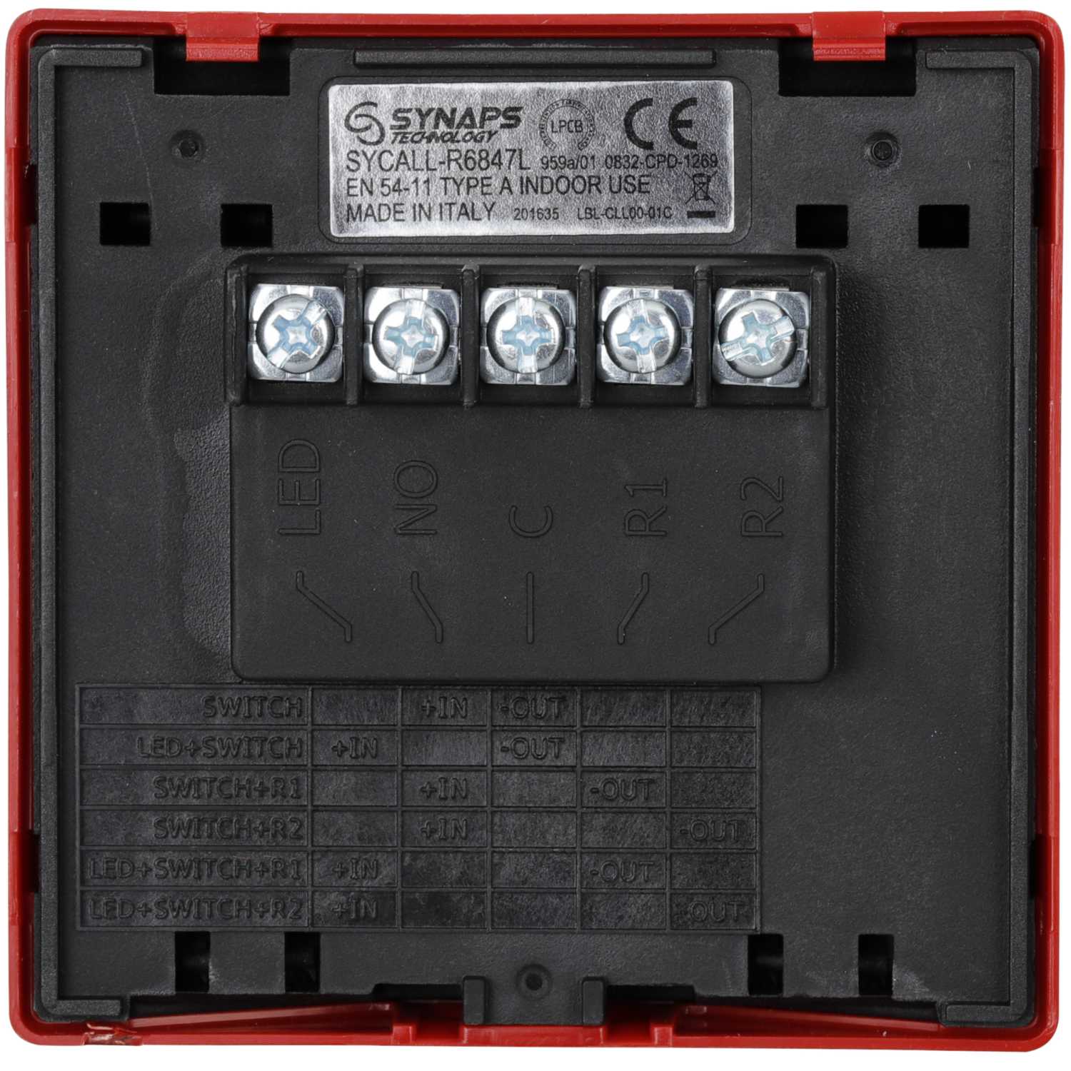 Firesafe Conventional Surface Red Call Point (FCPSRN) | CEF