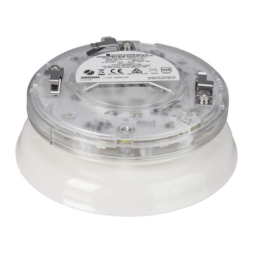 Hochiki ESP YBO-BSB2/RL Addressable Base Sounder Red Flash Beacon Ivory ...