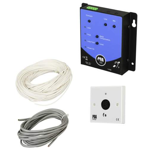 C-Tec Small Room Induction Loop Kit (Plated Mic Version) (PDA103R) | CEF