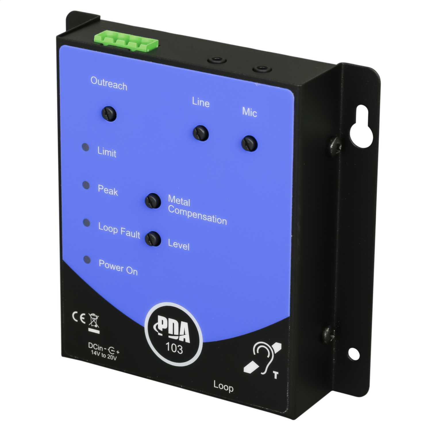 C-Tec Small Room Induction Loop Kit (Plated Mic Version) (PDA103R) | CEF