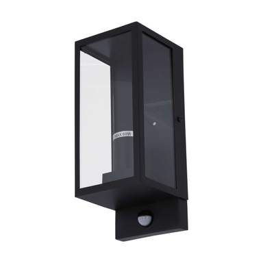 Firstlight Dallas ES Wall Light Black with PIR (2826BK) | CEF