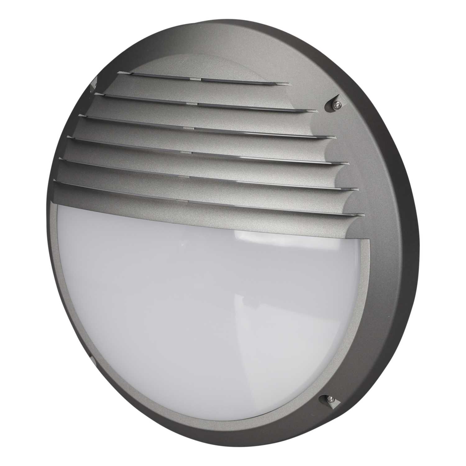 Firstlight Luca 10W LED Resin Bulkhead Light Silver 4000K (2834SI) | CEF