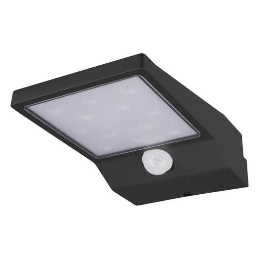 Firstlight Cyrus 1W LED Solar Wall Light with PIR 3000K (3862GP) | CEF