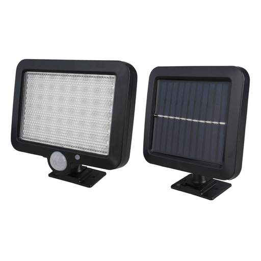Firstlight Sonic 5W LED Solar Security Light with PIR Black 6000K ...