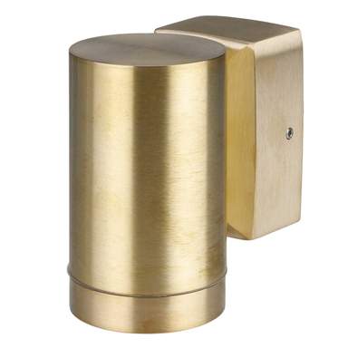 Firstlight Nautic GU10 Single Wall Light Brass (4148BR) | CEF