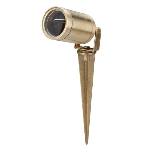 Firstlight Nautic GU10 Ground Spike Light Brass (4152BR) | CEF