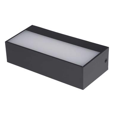 Firstlight Texas 8W LED Resin Wall Light Graphite 3000K (4154GP) | CEF