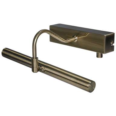 Firstlight 4W LED Dimmable Picture Light Antique Brass 3000K (4892AB) | CEF