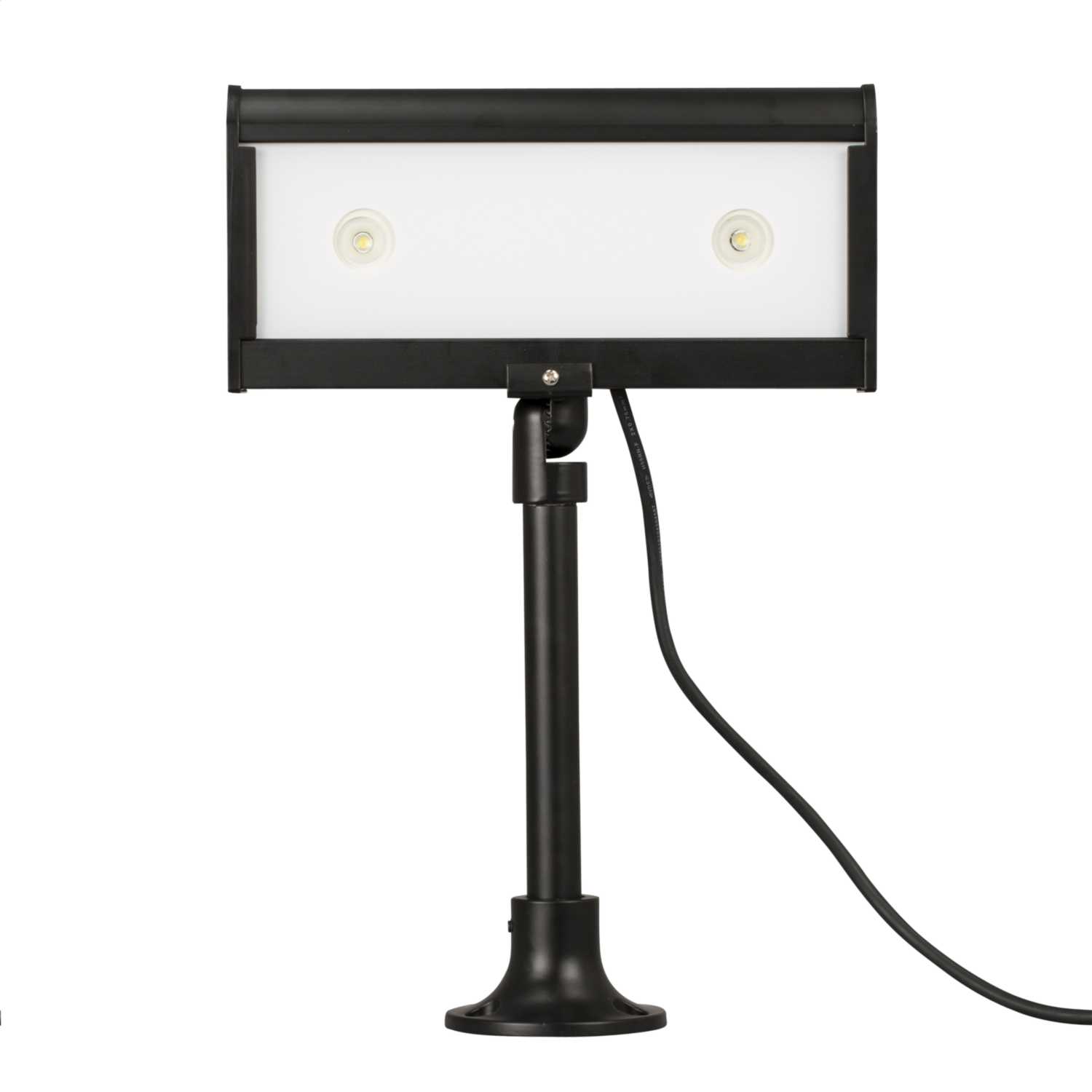 Firstlight 6W LED Outdoor Wall Sign Light Black (6401BK) | CEF