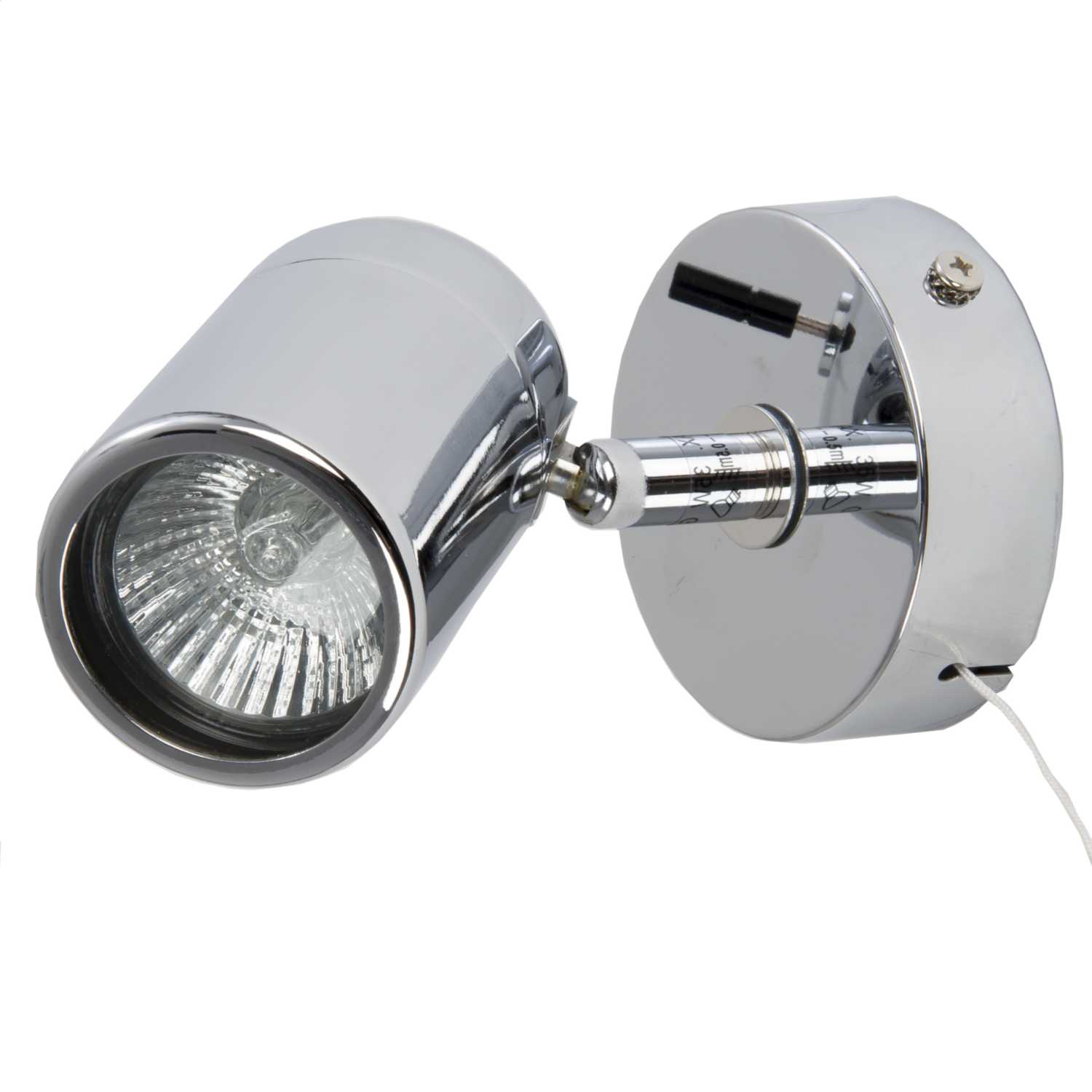 Firstlight Atlantic Single Bathroom Wall Spot Light Chrome (9050CH) | CEF