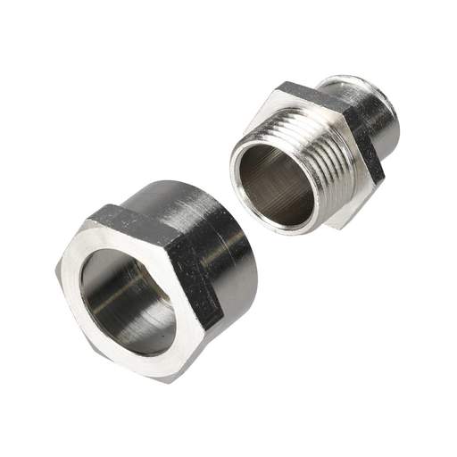 Flexicon FB Range 20mm Male Fixed Conduit Gland (Pack of 10) (FB20-M20 ...