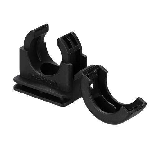 Flexicon FCL Series 16mm Flexible Conduit Clip Black (Pack of 10 ...