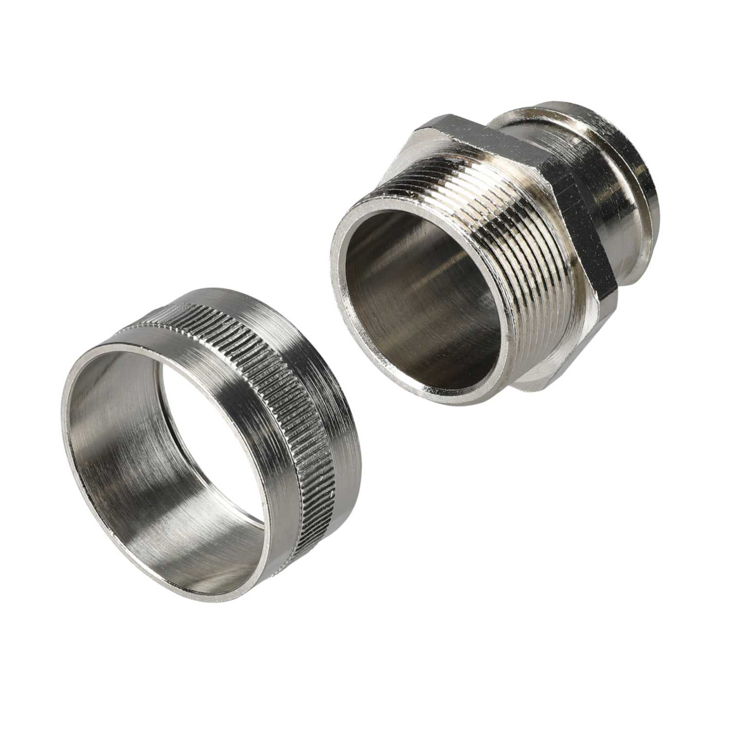 Flexicon FU Range 32mm Fixed Male Gland for Flexible Conduit (Pack of 2 ...