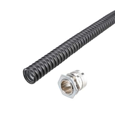Atkore Koreflex 25mm PVC Galvanised Steel Flexible Conduit Pack (10m ...