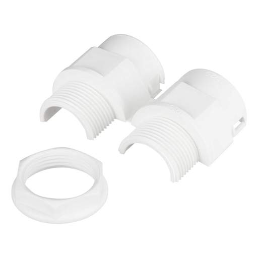 Atkore Koreflex 25mm Hinged Flexible Conduit Gland With Locknut White ...