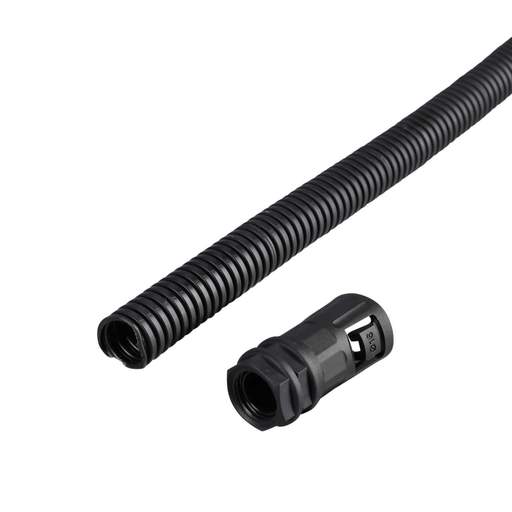 Atkore Koreflex 16mm Conduit Contractor Pack Black (10m Reel and 10 ...