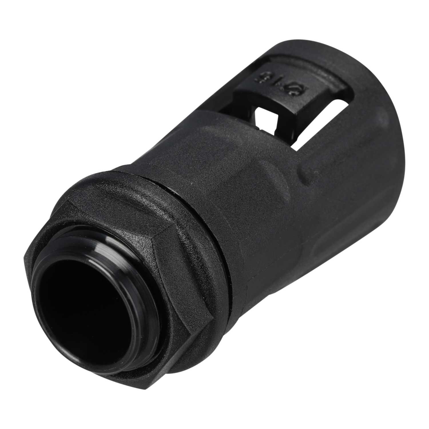 Atkore Koreflex 16mm Male Flexible Conduit Straight Gland - Nylon Black ...
