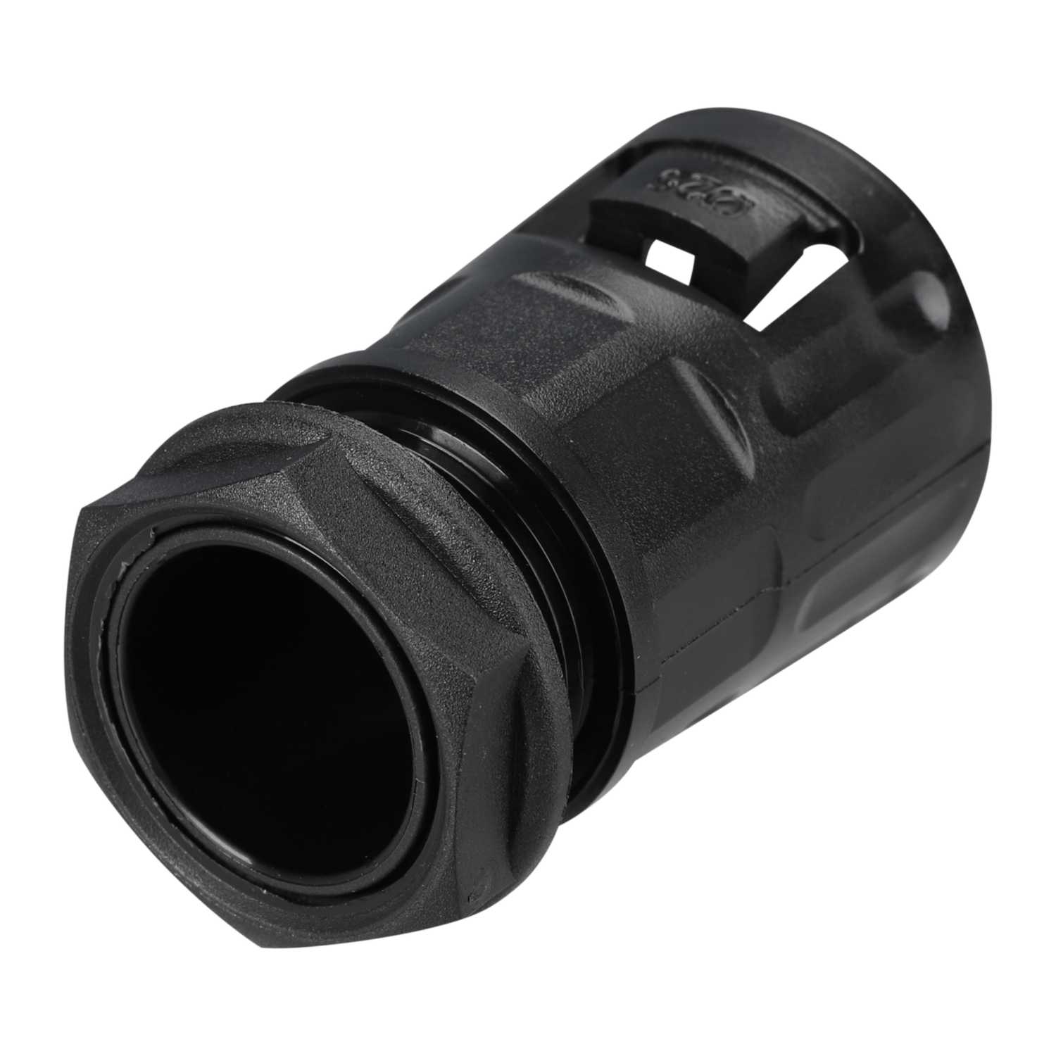 Atkore Koreflex 25mm Male Flexible Conduit Straight Gland - Nylon Black ...