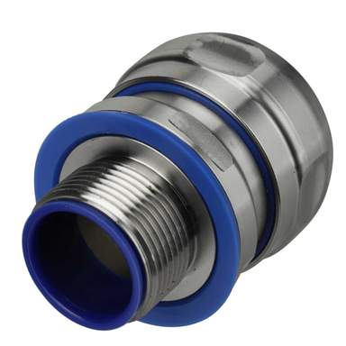 Flexicon LPC Range 25mm Male Fixed Stainless Steel Conduit Gland (Sold ...