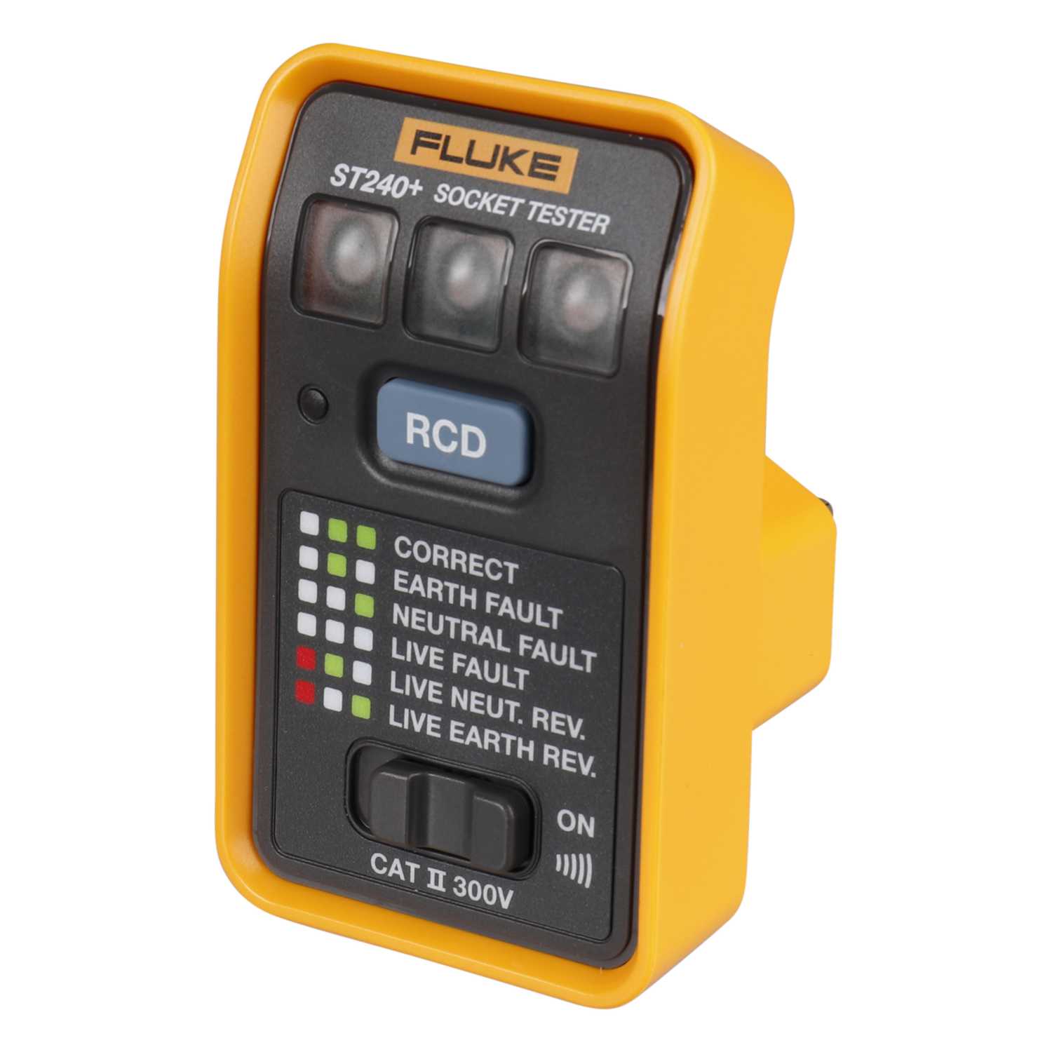 Fluke ST240+ RCD Socket Tester with Beeper (FLUKE ST240+) | CEF