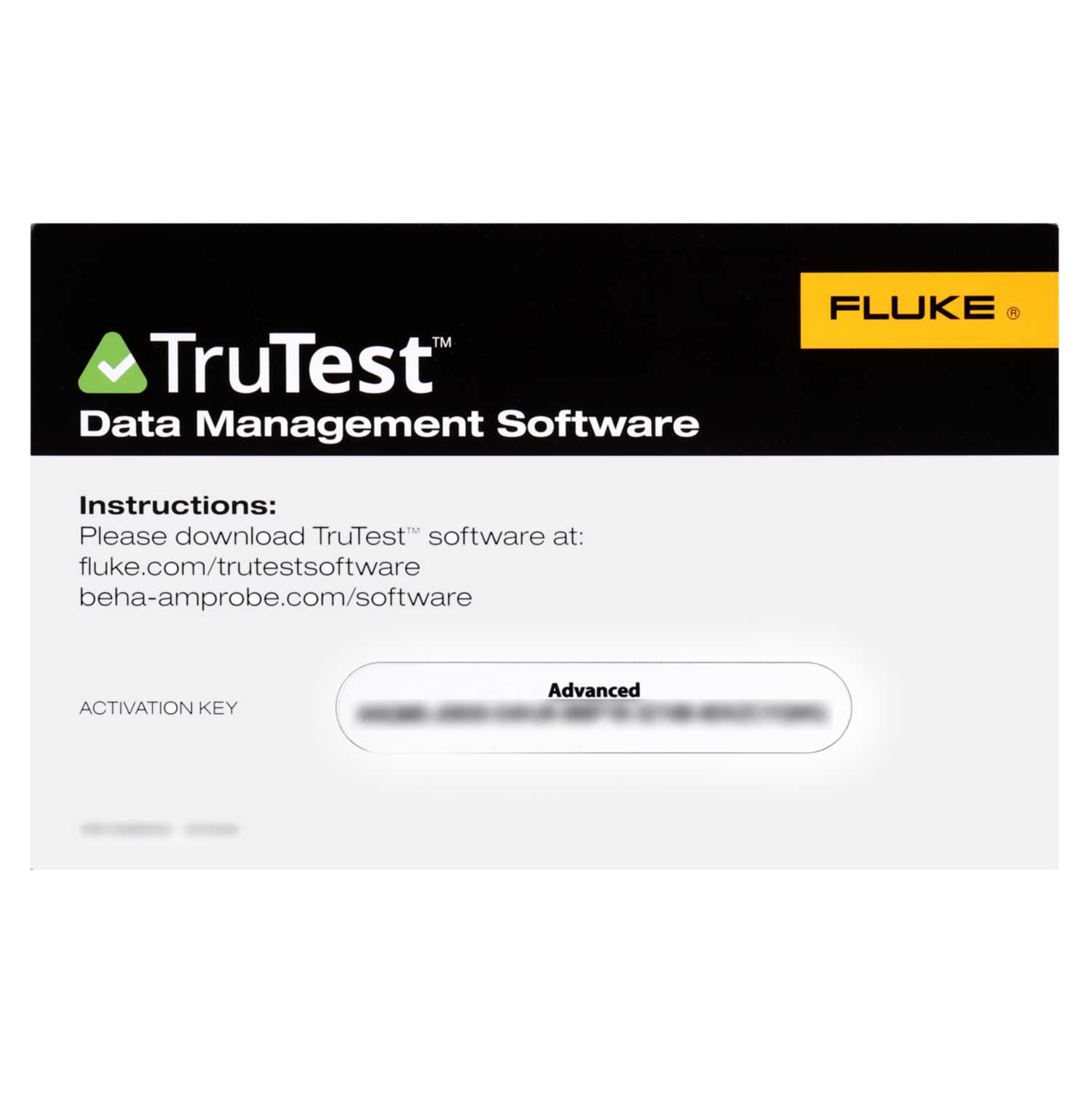 Fluke Advanced Data Management and Reporting Software (FLUKE TRUTEST ...