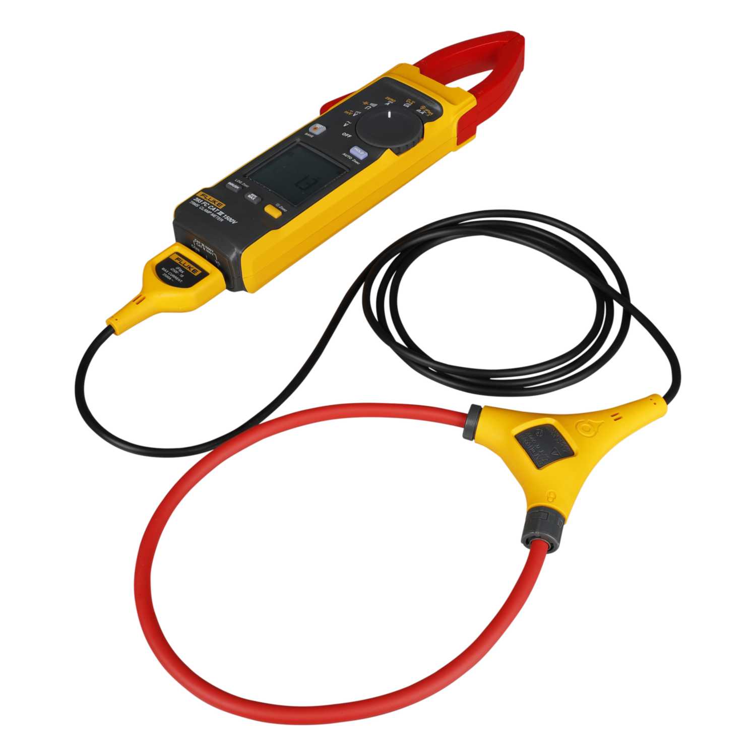 Fluke TRMS Clamp Meter with iFlex Solar Irradiance Meter and MC4 Solar ...