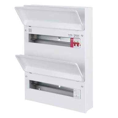 Fusebox 31 Way Dual Row Consumer Unit with 100A Main Switch and Type 2 ...