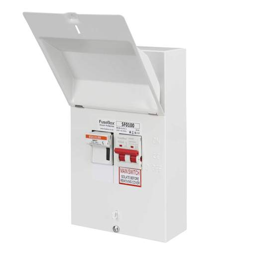 Fusebox 100A SP+N Metal Switch Fuse (SF0100) | CEF