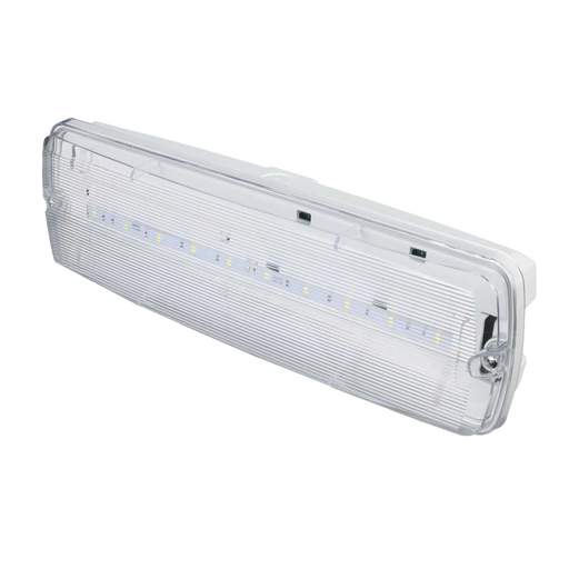 Fusion 1W LED Non Maintained Emergency Bulkhead with Legends (FE3NMB) | CEF