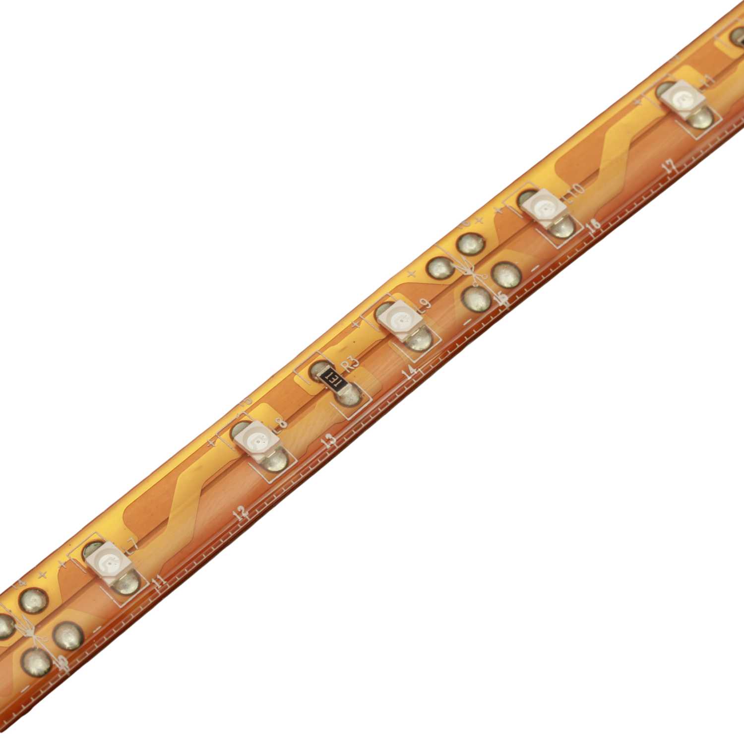 Fusion 5m x 10mm Flexible Self Adhesive Cool White LED Strip Kit with ...