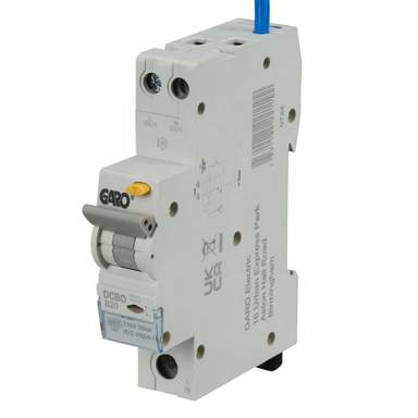 Garo 20A Double Pole 1 Module B Curve 6kA 30mA Compact Type A RCBO ...