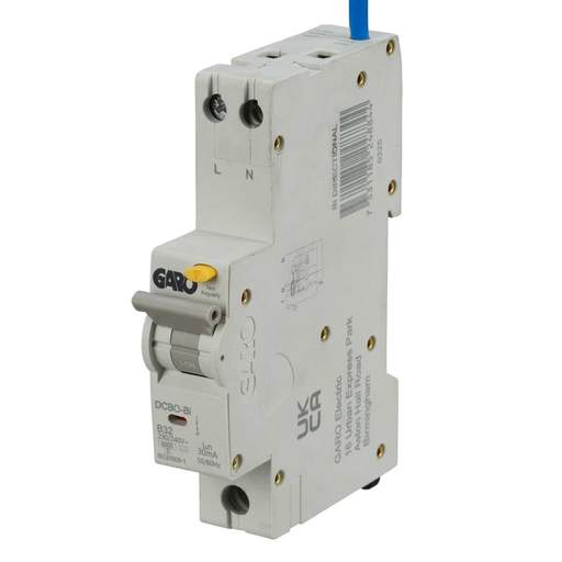 Garo 32A Double Pole 1 Module Bidirectional B Curve 6kA 30mA Type A ...